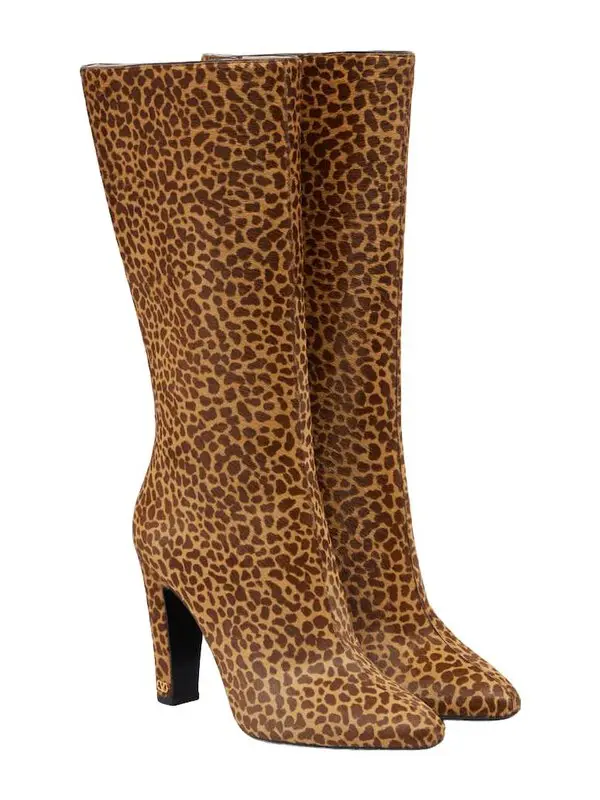 Valentino Garavani Hotty Leather Knee-high Boots - Brown