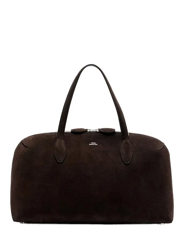 TOTEME Suede Day Tote Bag - Brown