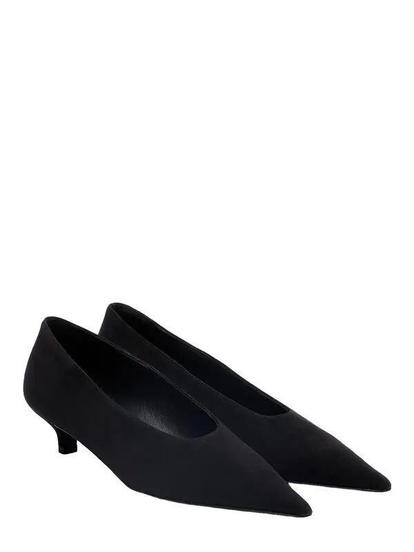 TOTEME Suede Pumps - Black