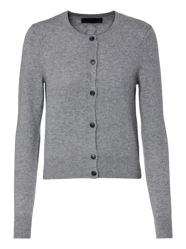 NILI LOTAN March Cashmere Cardigan - Grey