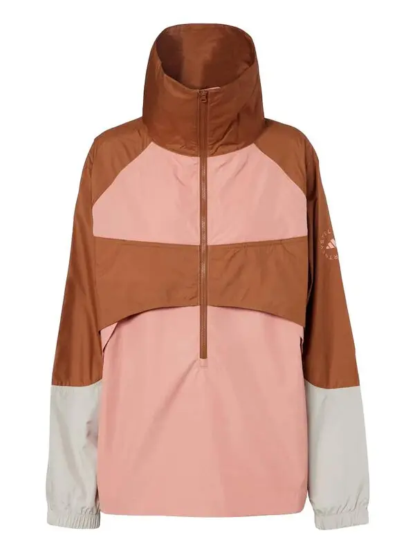 Adidas By Stella McCartney Colorblocked Technical Jacket - Multicoloured