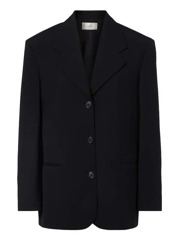 THE ROW Selim Wool Blazer - Black
