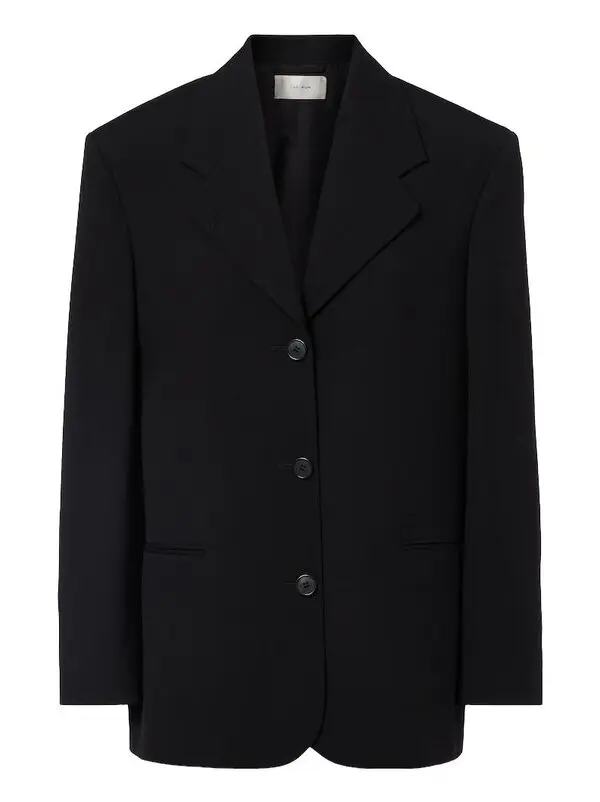 THE ROW Selim Wool Blazer - Black