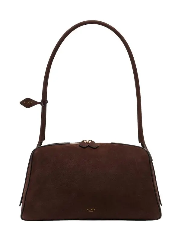 Alaïa Le Bouledogue Medium Leather Shoulder Bag - Brown
