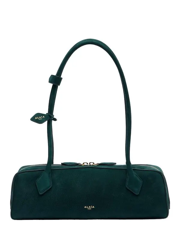 Alaïa Le Teckel Medium Leather Shoulder Bag - Green