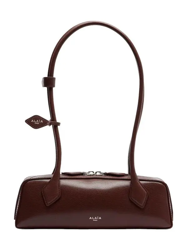 Alaïa Le Teckel Small Leather Shoulder Bag - Brown