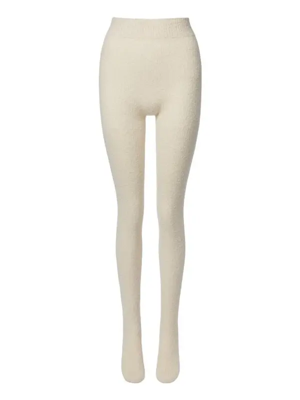 THE ROW Cashmere-blend Tights - White