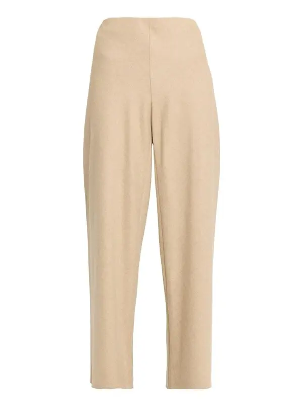 Vince High-rise Wide Leg Wool Trousers - Med H Grey