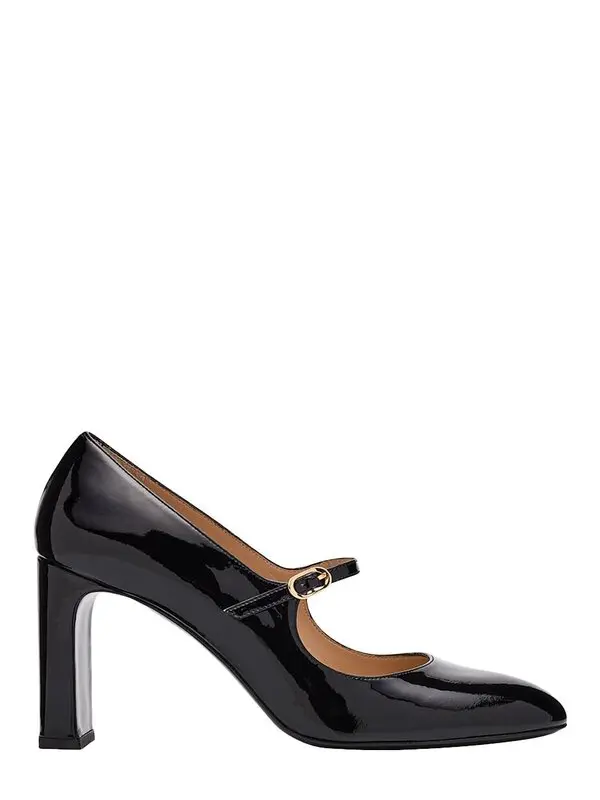 STUART WEITZMAN Babette Patent Leather Pumps - Black