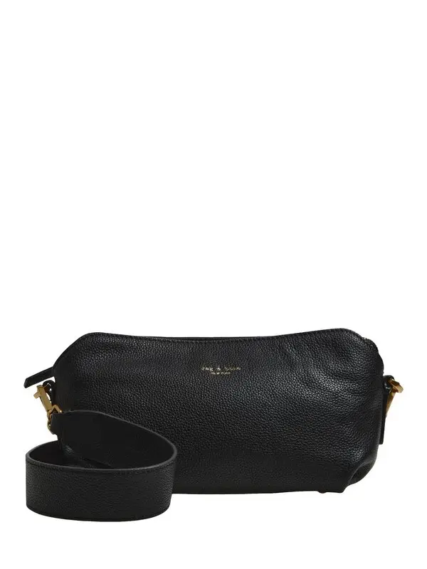 Rag & Bone Gramercy Leather Crossbody Bag - Black