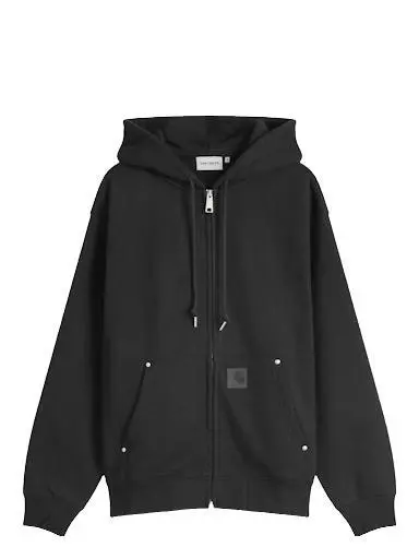 Carhartt Wip Hooded Eldon Sweat Jacket - Black