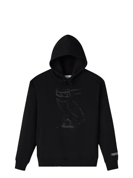 OVO X Teenage Mutant Ninja Turtles Og Owl Hoodie - Black