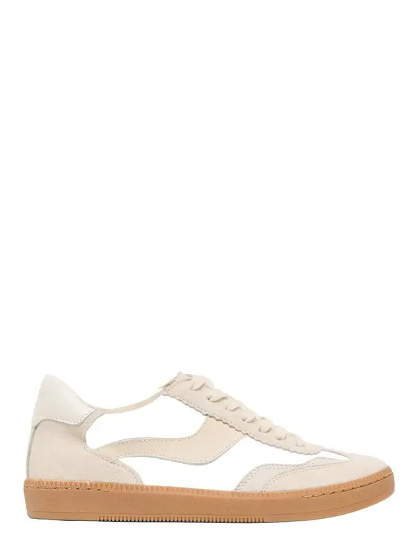 DOLCEVITA Notice Lace Up Sneakers - White Dune Nylon