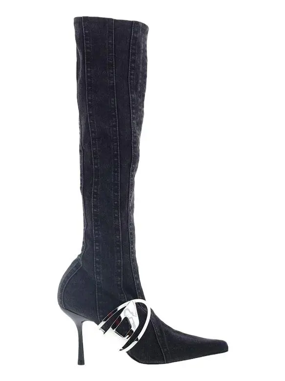 DIESEL D-eclipse Knee-high Boots - Black