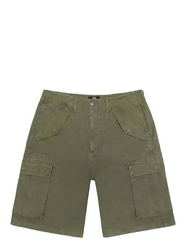 StÜssy Cargo Ripstop Shorts - Green