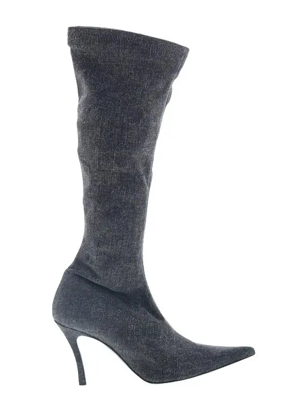 DIESEL D-venus Knee High Boot - Black