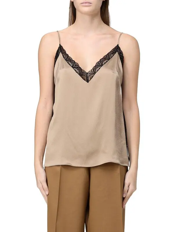 Alberta Ferretti Top - Beige