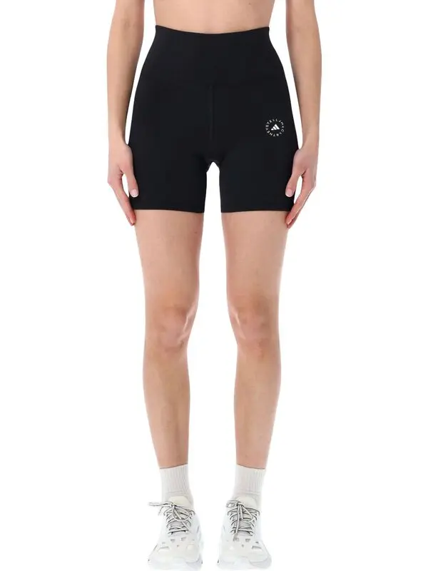 Adidas By Stella McCartney Logo Shorts - Black