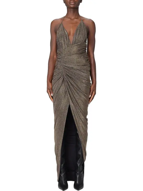 Alexandre Vauthier Halterneck Gown - Gold