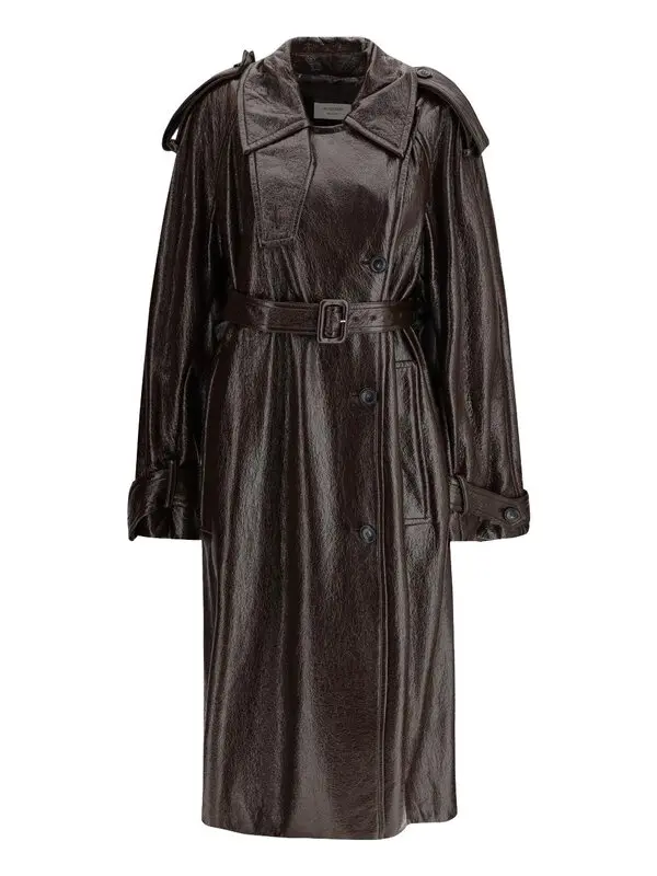 Sportmax Belted Jacket - Coffee