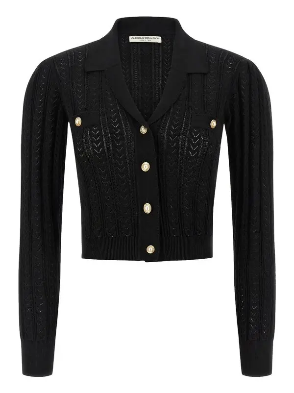 Alessandra Rich Sweater - Black
