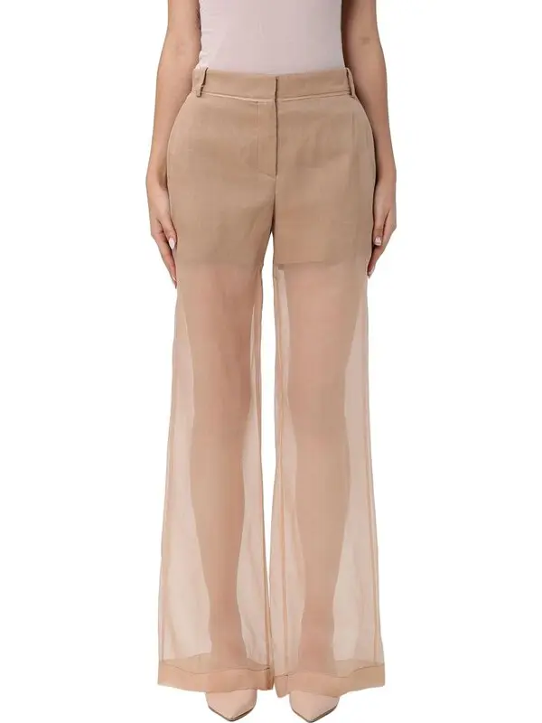 Pinko Wide Leg Trousers - Brown