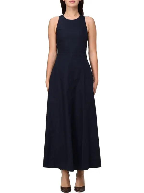 Eleventy Sleeveless Maxi Dress - Blue