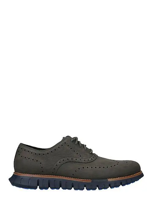 Cole Haan Zerøgrand Remastered Leather Oxford Shoes - Grey/other