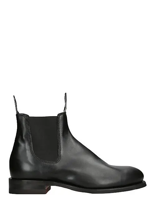 R.M.WILLIAMS Turnout Leather Chelsea Boots - Black