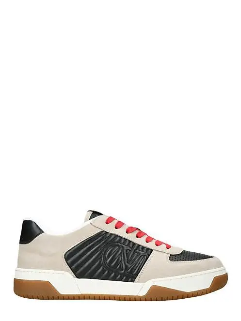 Valentino Garavani Sparry Leather Trainers - White/blk