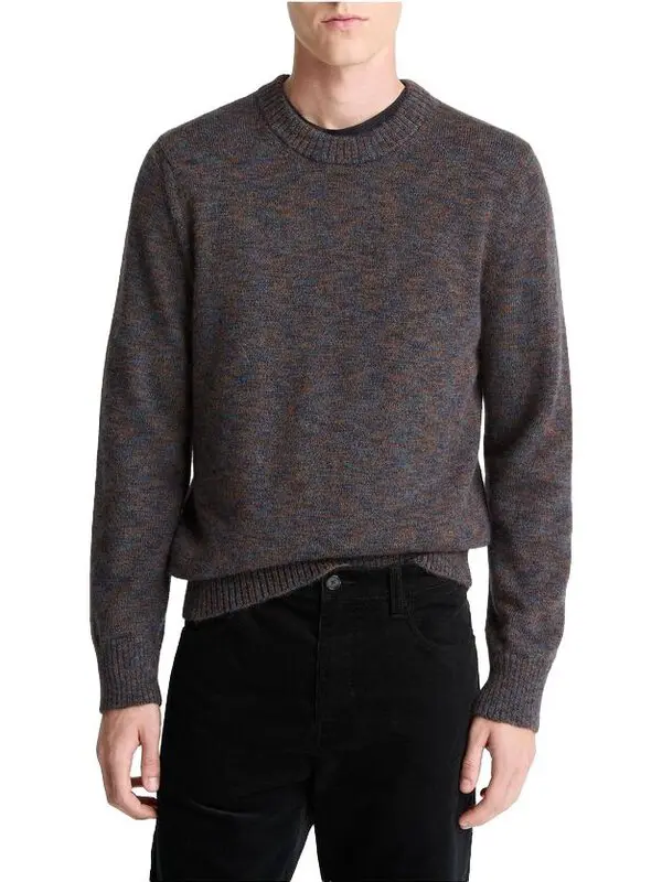 Vince Alpaca-merino Wool Sweater - Blue / Multicolor