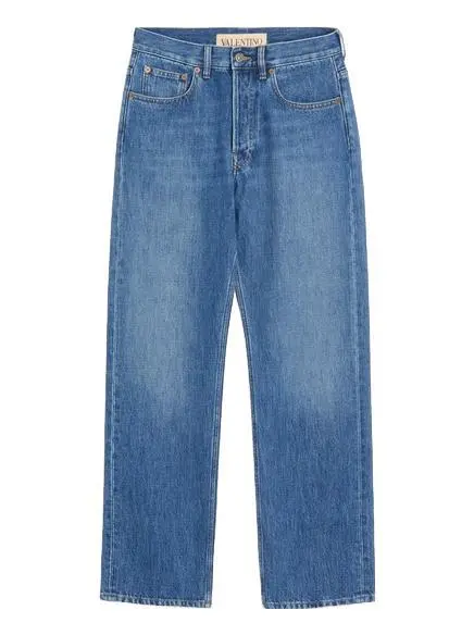 Valentino Garavani Denim Pants - Blue