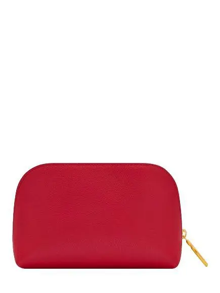 Oscar De La Renta Small Cosmetic Case - Red