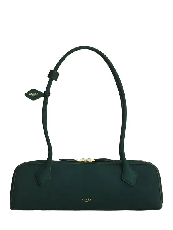 Alaïa Le Teckel Medium Shoulder Bag - Green