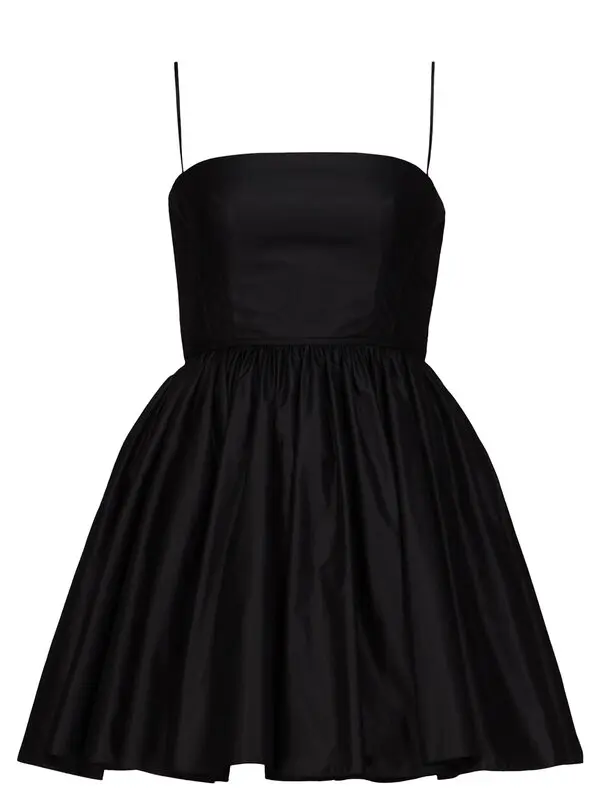 Alaïa A-line Mini Dress - Black
