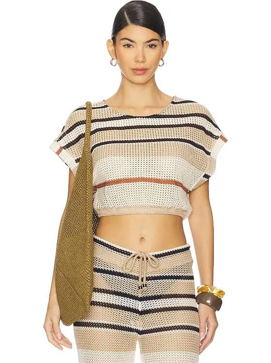 PQ Renee Crop Top - Pacific