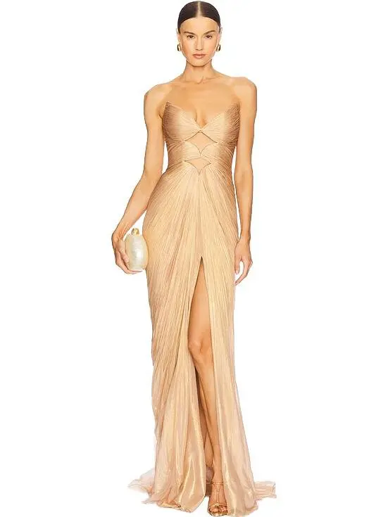 MARIA LUCIA HOHAN Mischa Gown - Champagne