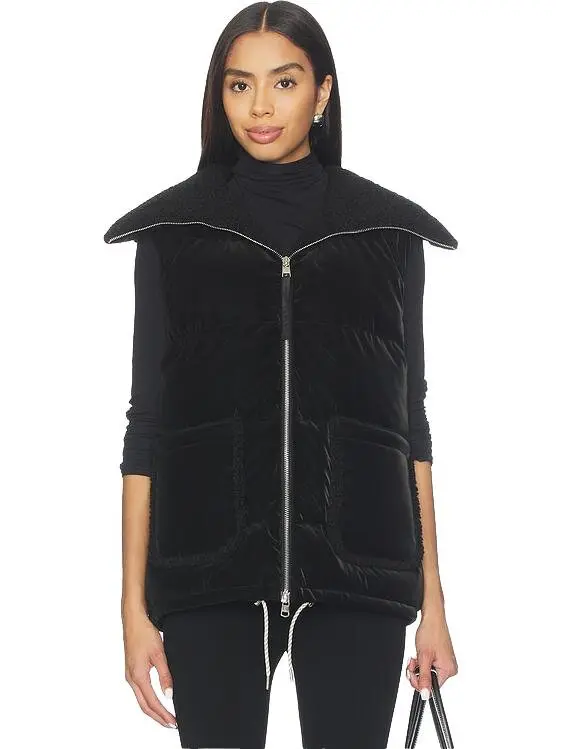 Varley Evie Puffer Gilet - Black