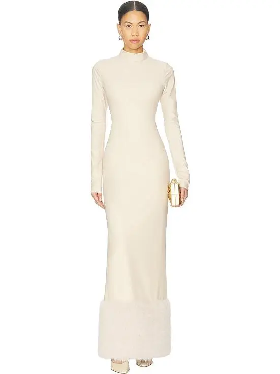 MARIANDREE GAITAN Hannah Dress - Powder White