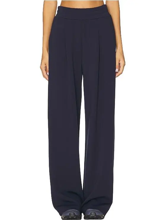 Varley The Extra Wide Leg 29.5 Pant - Navy