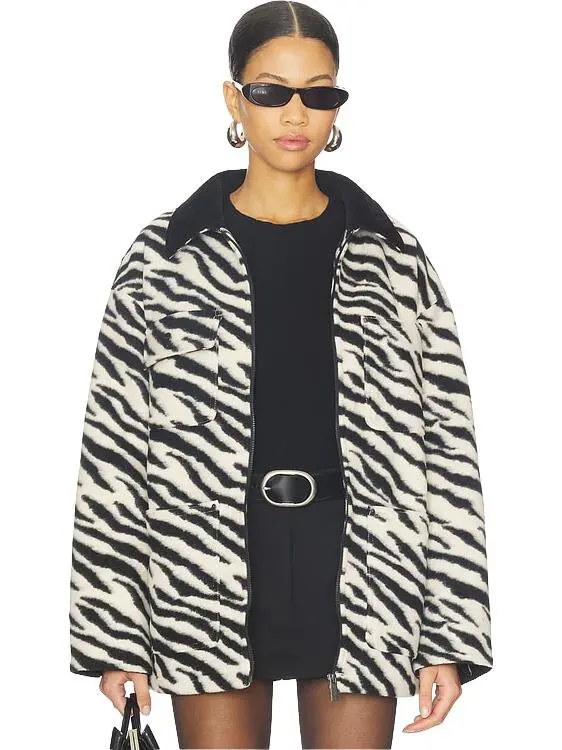 Sanctuary Soiree Barn Jacket - Striking Zebra