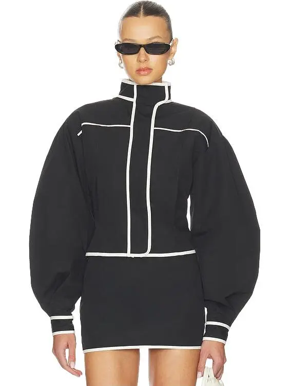 Yllw Mindy Cotton Jacket - Black