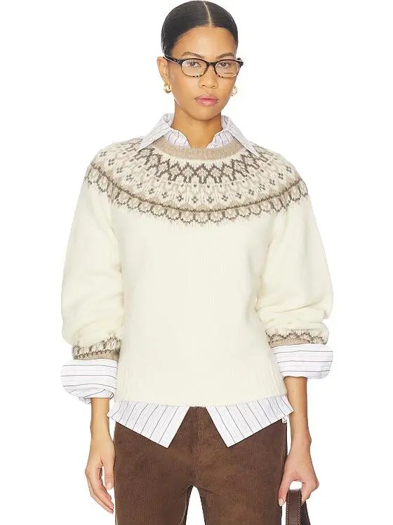 Paige Misha Sweater - Ivory Multi