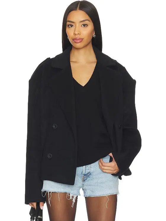 OW Presley Wool Jacket - Black