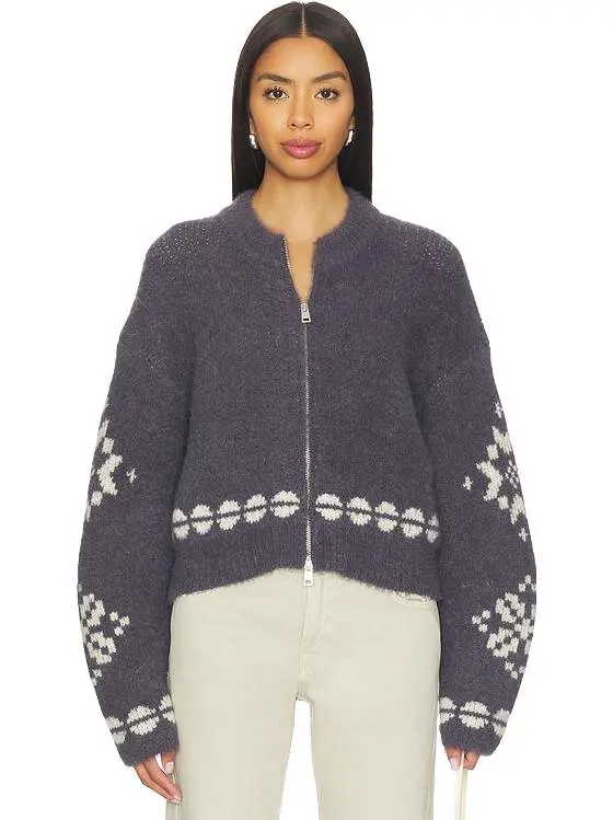 L*Space Cosmos Sweater - Snowy Mile Fair Isle