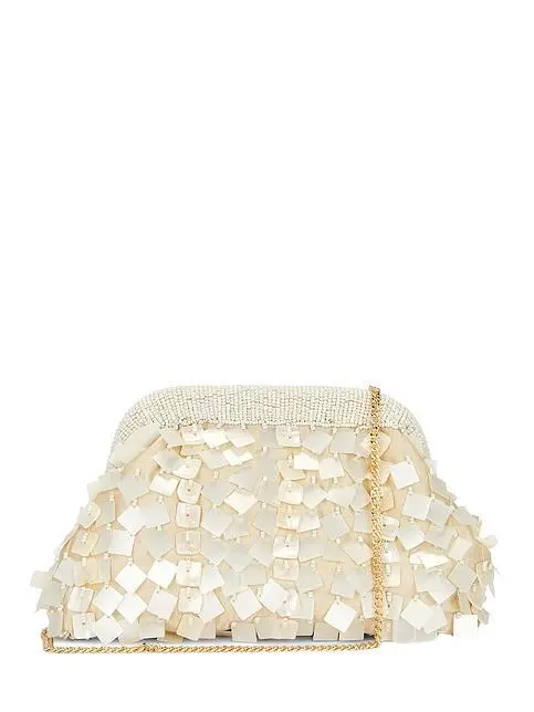 L*Space Vienna Clutch - Cream