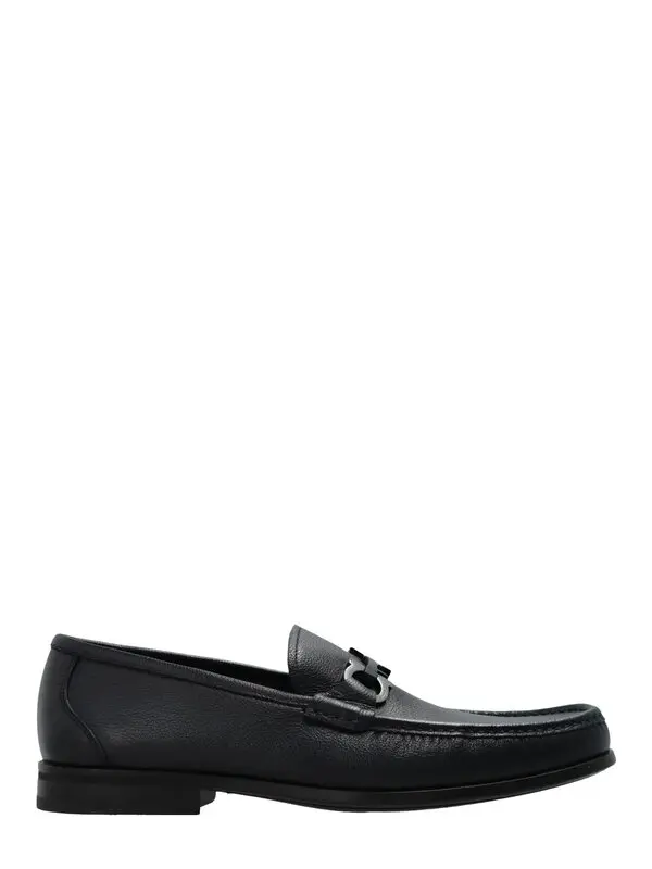 FERRAGAMO Grandioso 2 Loafers - Navy Blue