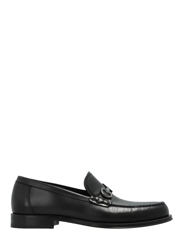 FERRAGAMO Teatro Loafers - Black