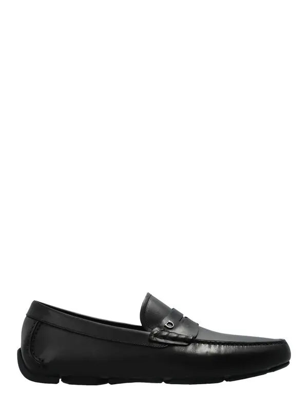 FERRAGAMO Timothy Loafers - Black