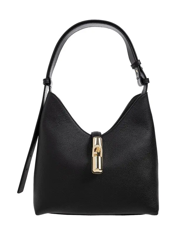 Furla Goccia Small Shoulder Bag - Black